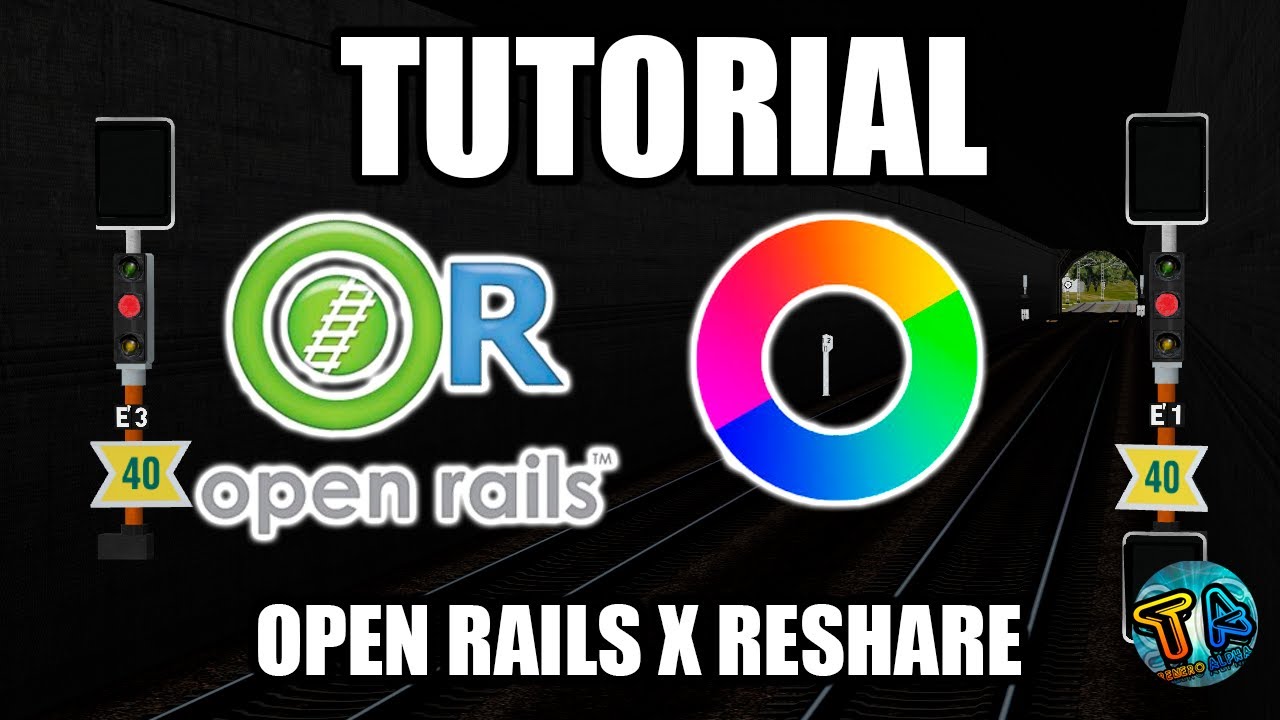 TUTORIAL OPEN RAILS X RESHARE -TreneroAlpha90 - YouTube