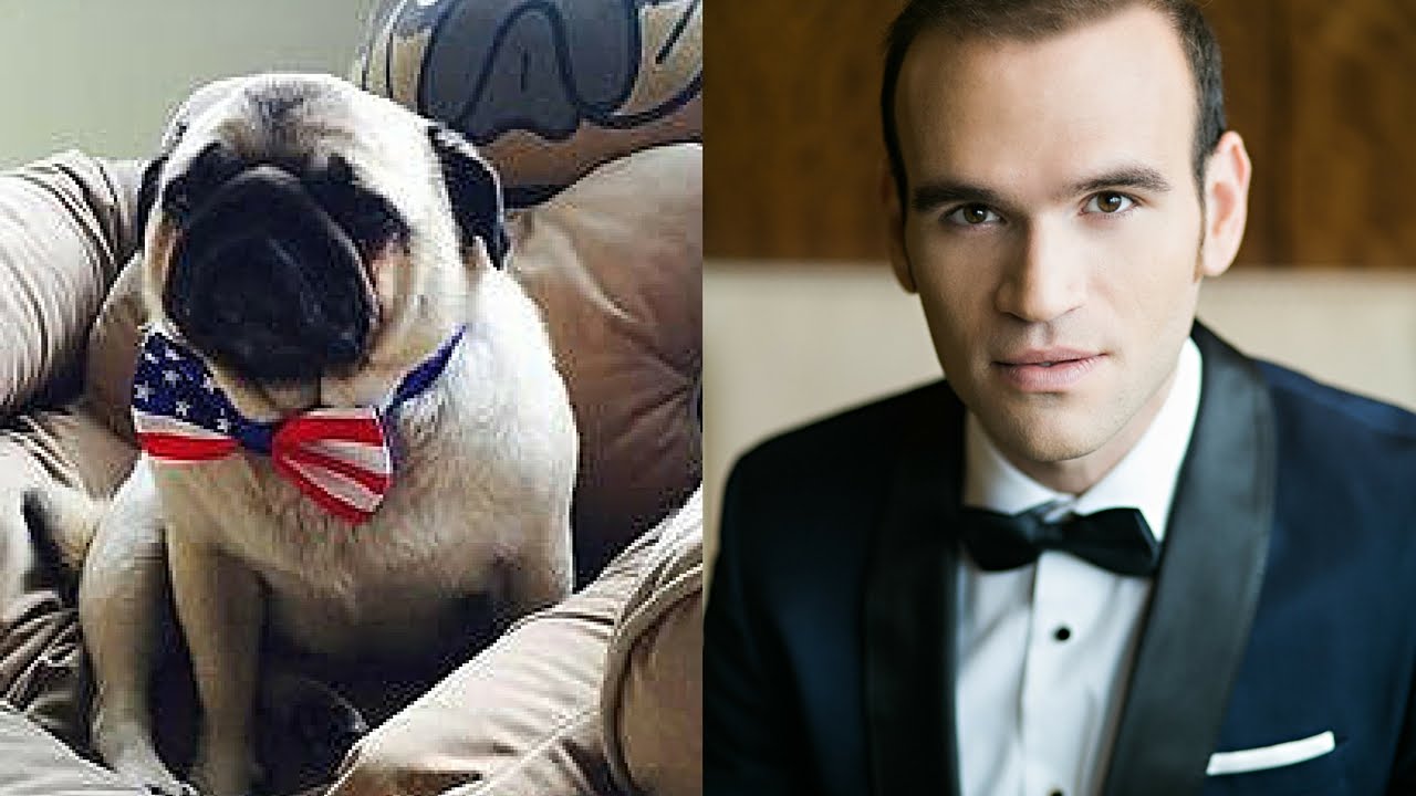 Dog Sings Opera With Michael Fabiano - YouTube