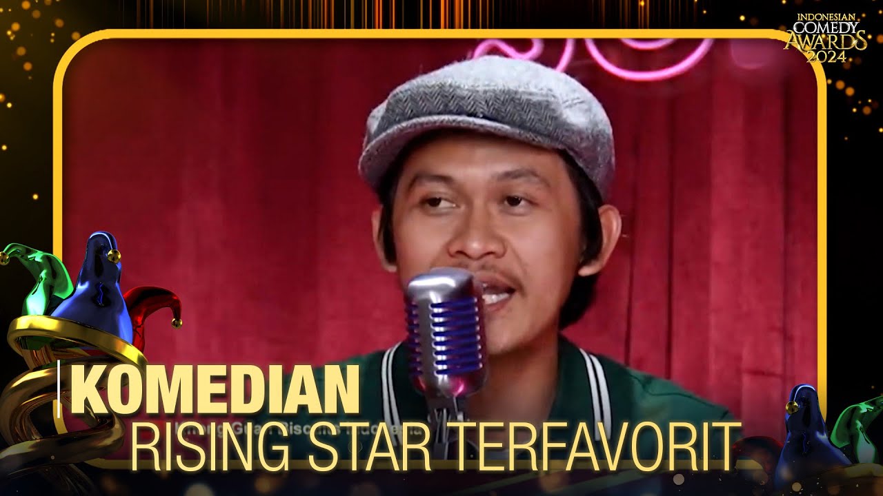 Komedian Rising Star Terfavorit, INDRA JEGEL Pemenangnya!! | INDONESIAN COMEDY AWARDS 2024 - YouTube