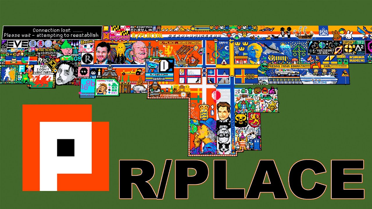R/PLACE IN MINECRAFT #3 - YouTube