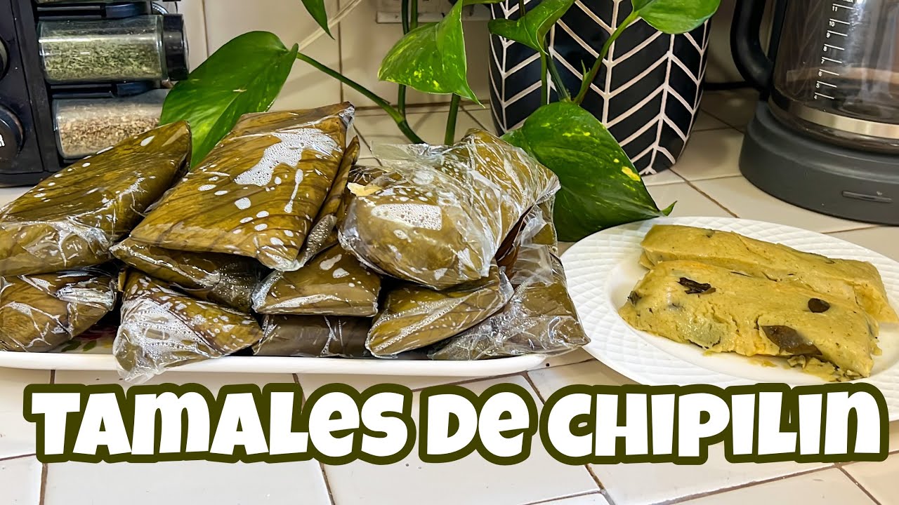 Mi palito DE CHIPILIN EN LA USA me dio para hacer tamales (tamales de ...