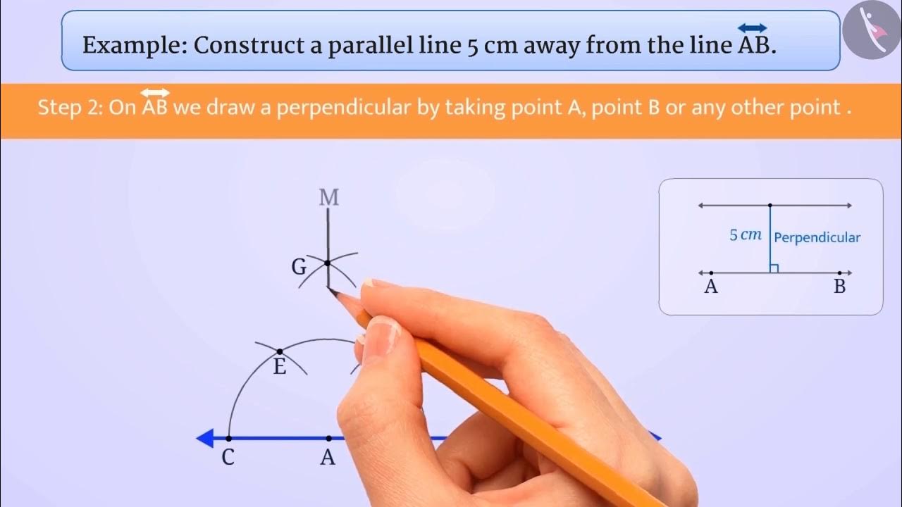 Construction of parallel lines | Part 3/3 | English | Class 7 - YouTube