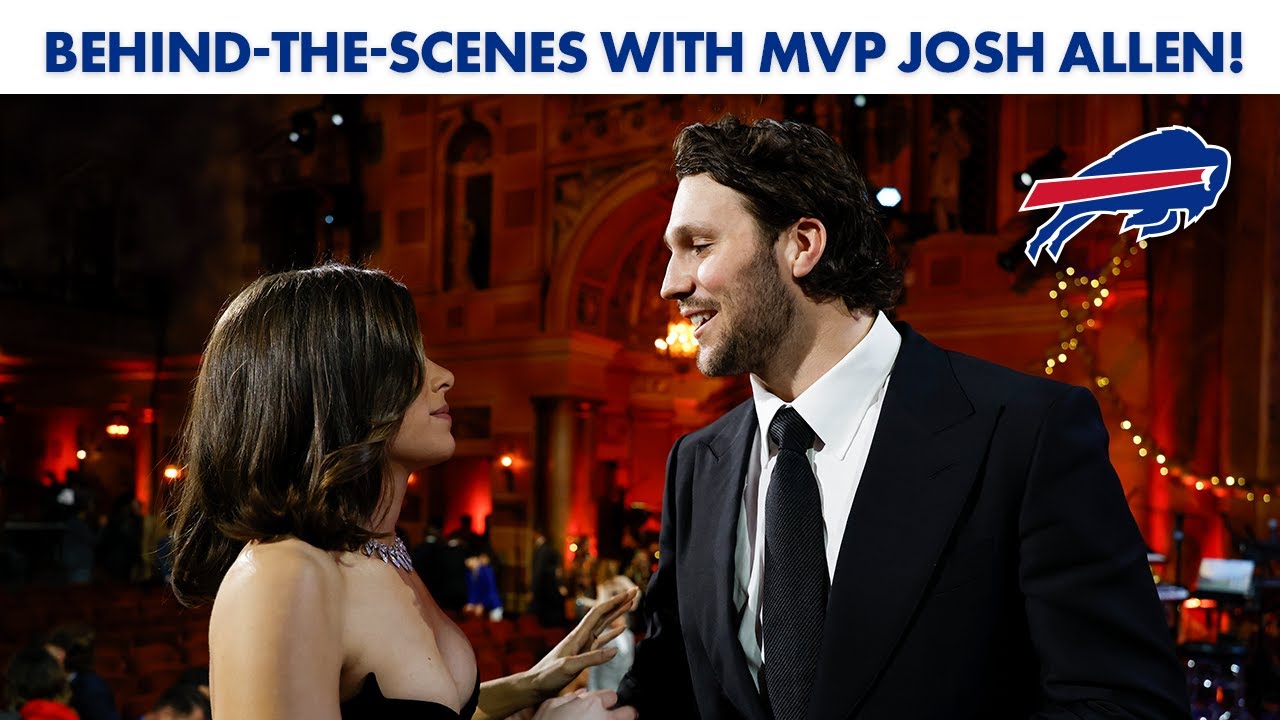 Behind-the-Scenes with Josh Allen After Winning 2024 MVP at NFL Honors ...