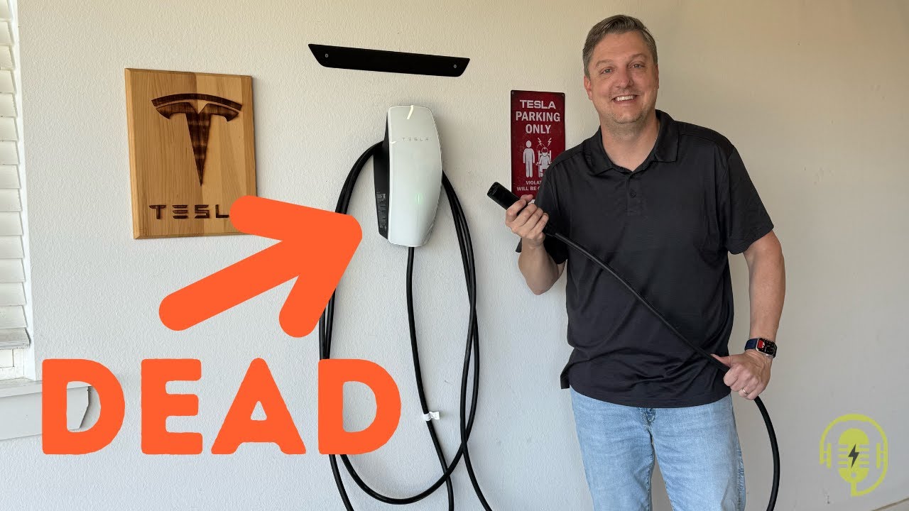 My Tesla Wall Connector DIED! Here's how to replace it! - YouTube