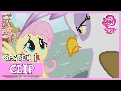 Gilda Being a Bully Around Ponyville (Griffon the Brush Off) | MLP: FiM [HD]