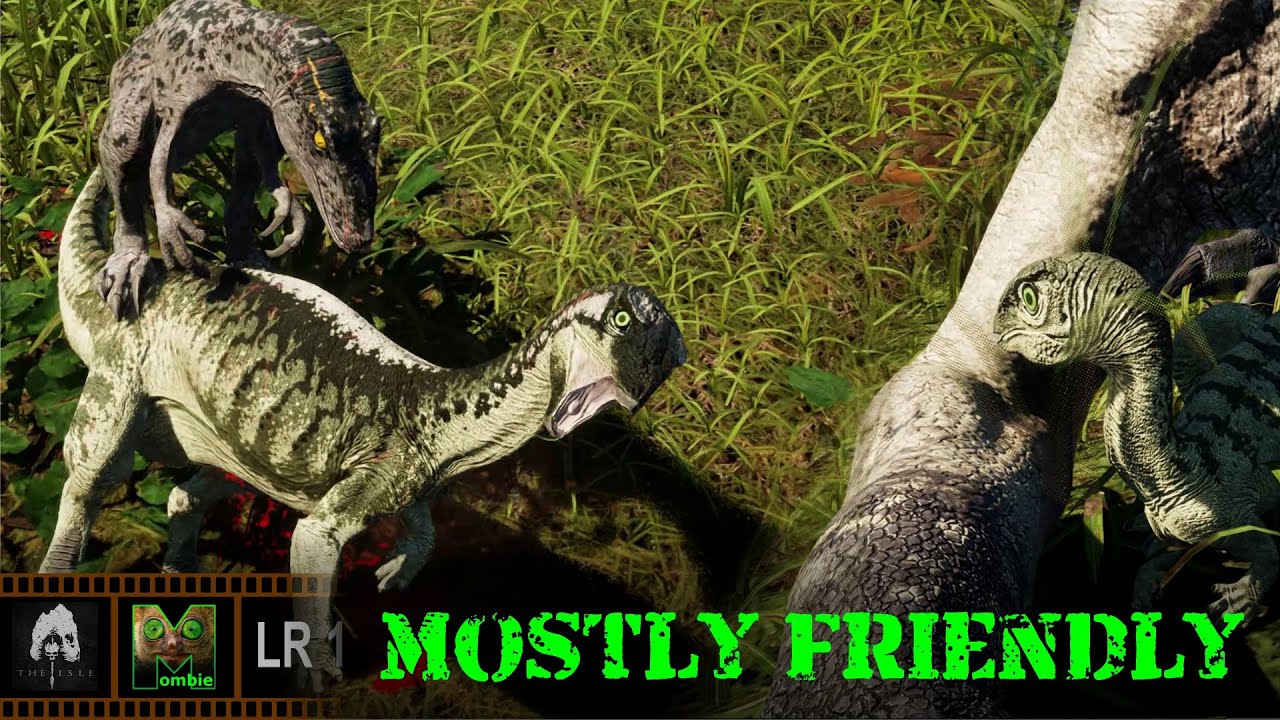 The Isle Evrima - Mostly Friendly - LR Stage 1.? - Dryosaurus - YouTube