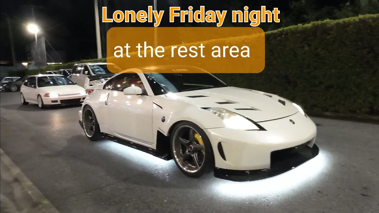 Friday night at The rest area. - YouTube