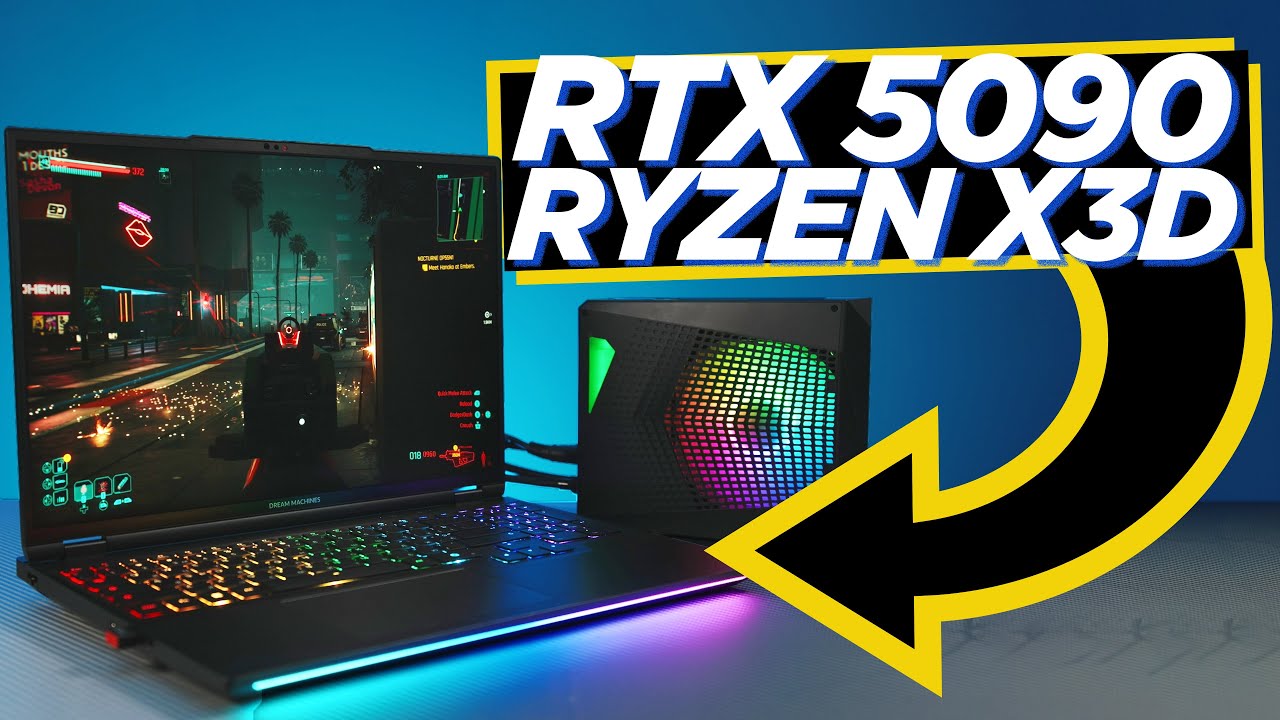 💻 Огляд Dream Machines RT5090-16UA32: RTX 5090, Ryzen X3D та рідинне ...
