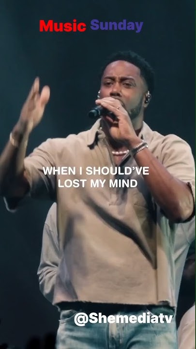 I Should have lost my mind you show up #music #gospel #musicsunday # ...