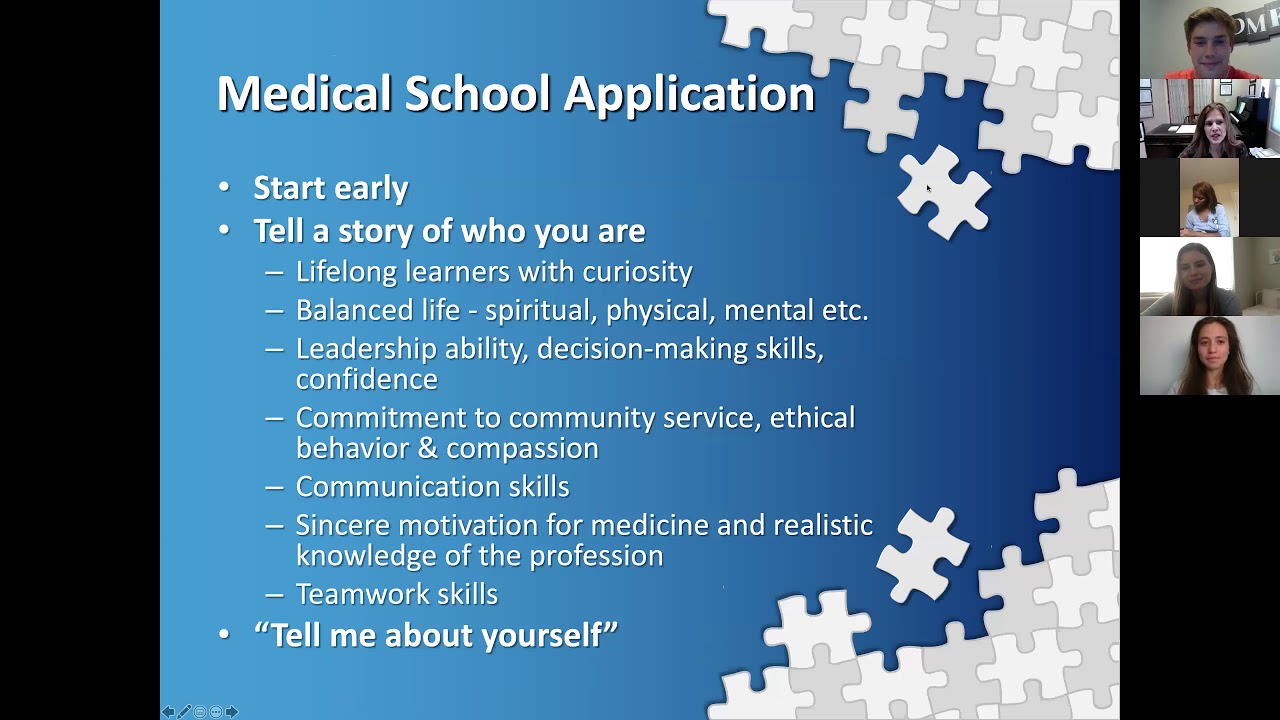 Dr. April Larson Pre-Med Seminar - YouTube