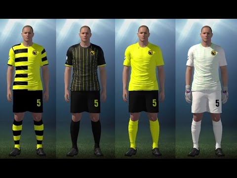 PES 2015 - EDIT BORUSSIA DORTMUND KITS, STADIUM, PLAYERS, RIVALS ...