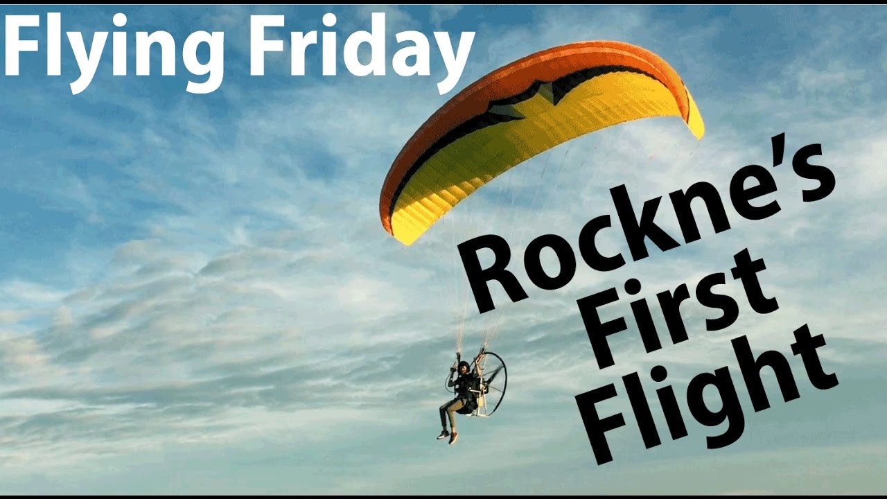 Flying Friday Rockne's First Flight - YouTube