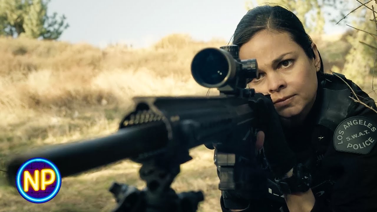 Chris Snipes a Gun Out of a Man's Hands | S.W.A.T. Season 4 Episode 14 ...