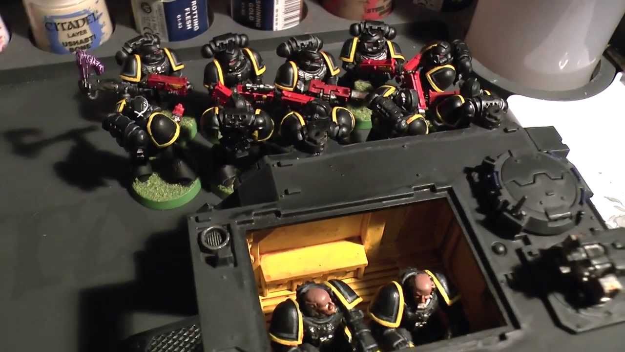 Space Marine Rhino capacity? (WH40K) - YouTube