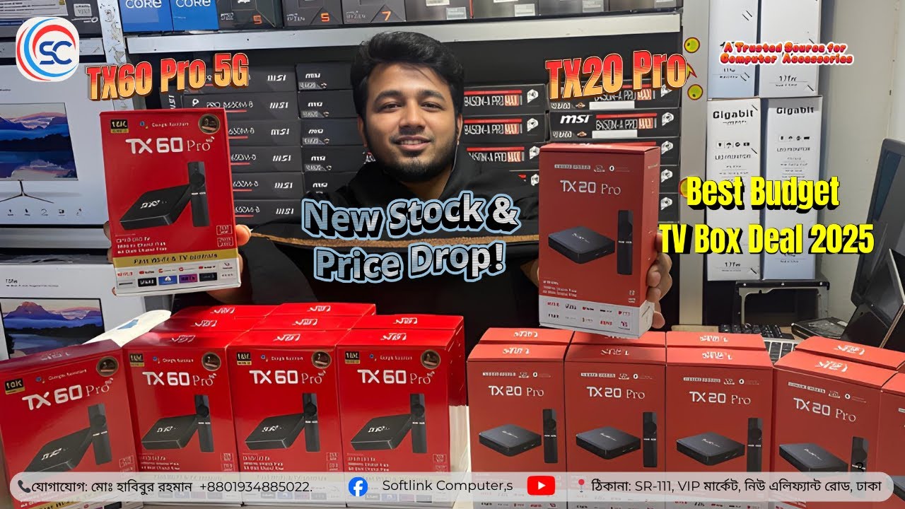 TX20 vs TX60 | New Stock & Price Drop! Best Budget Deal TV Box ...