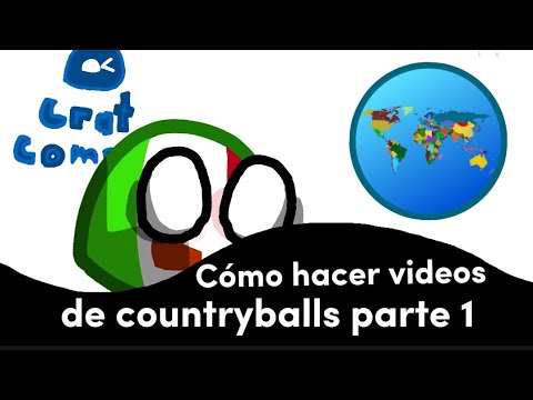 Cómo hacer videos de countryballs parte 1 - YouTube