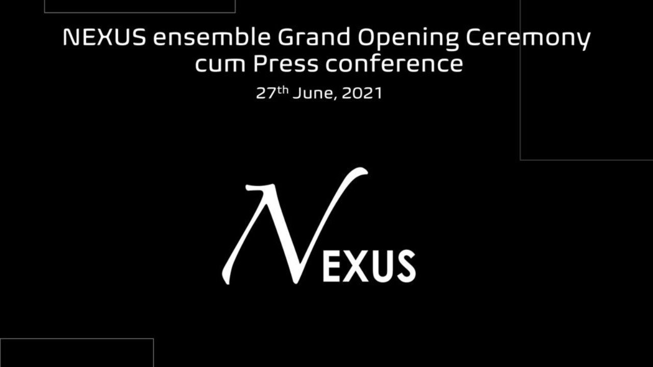 NEXUS ensemble Grand Opening Ceremony cum Press Conference - YouTube
