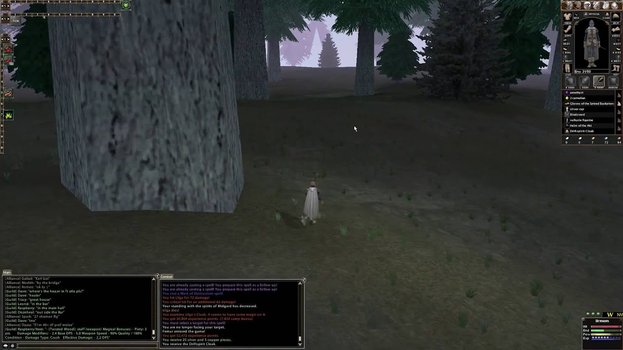 How to complete Reach of the Shadow quest - Dark Age of Camelot Uthgard ...