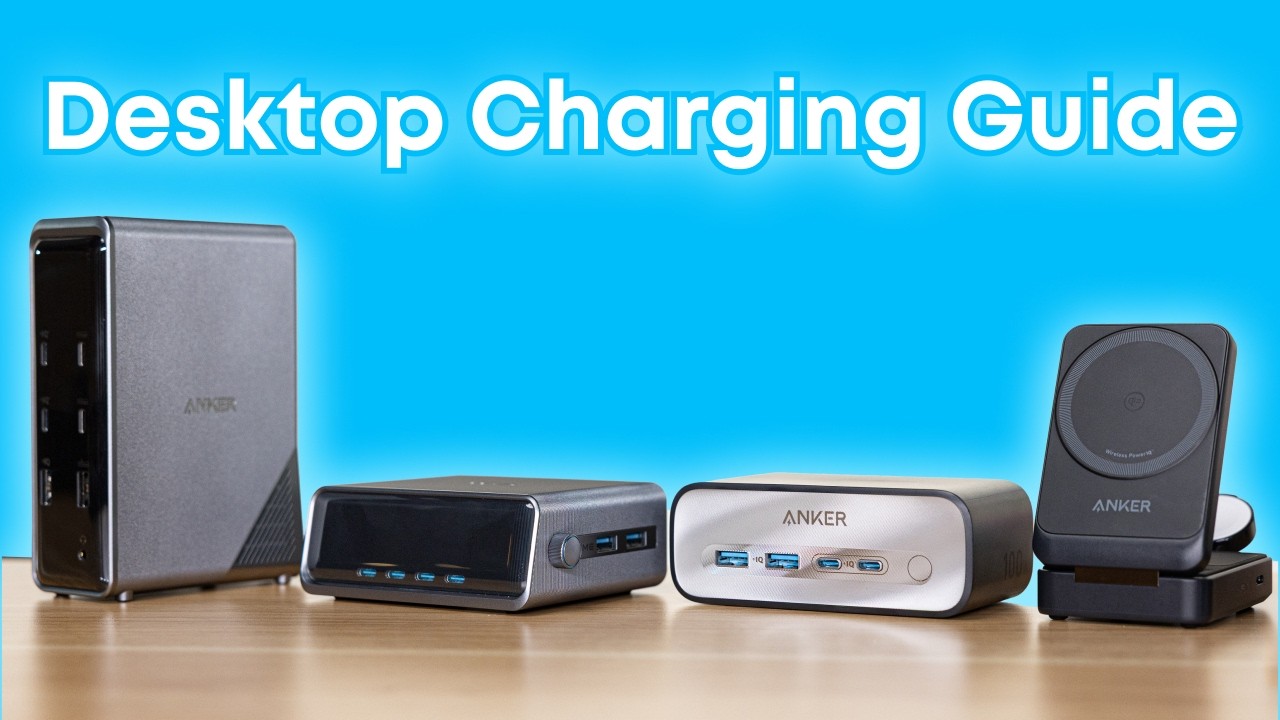 Everything You Need To Know About Desktop Chargers - YouTube