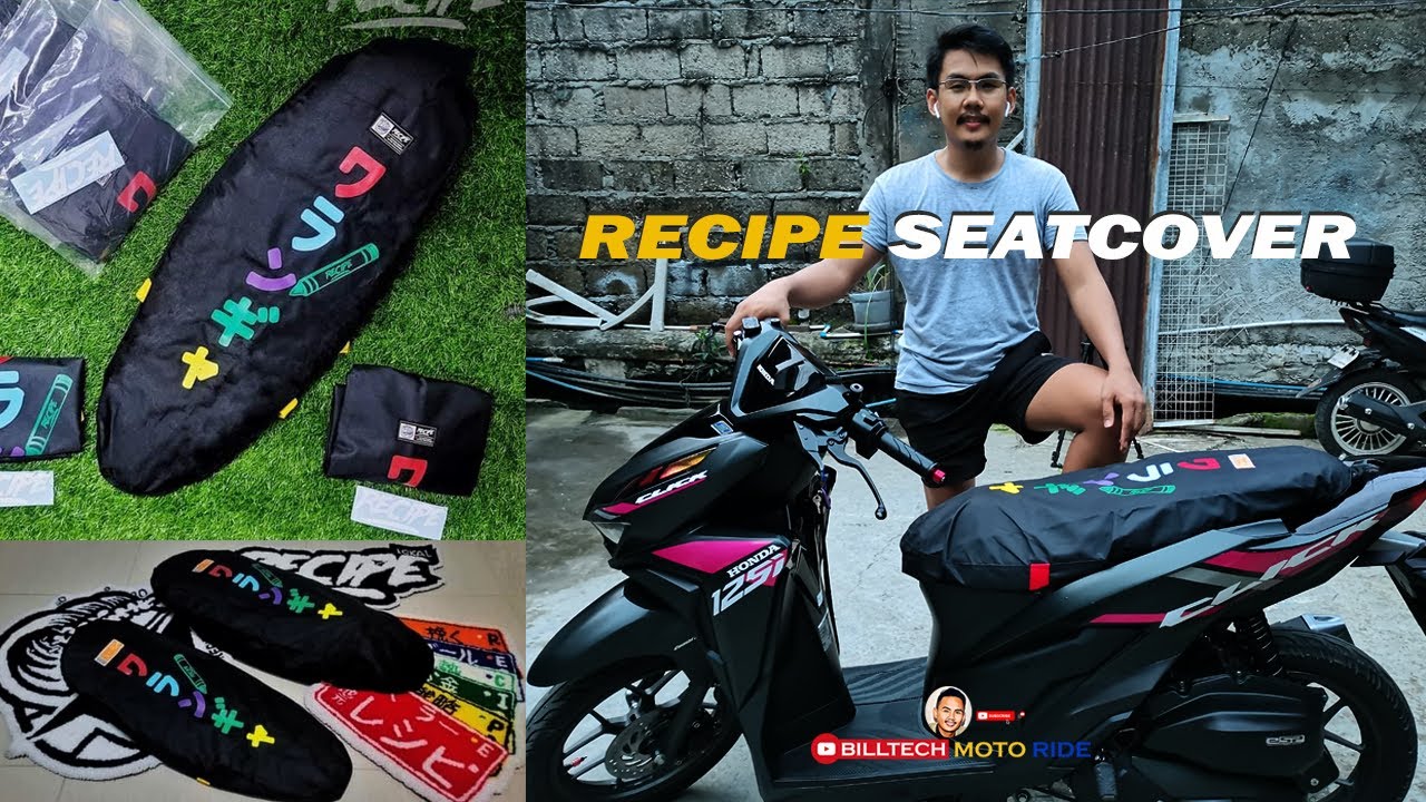 SEAT COVER FOR HONDA CLICK - YouTube