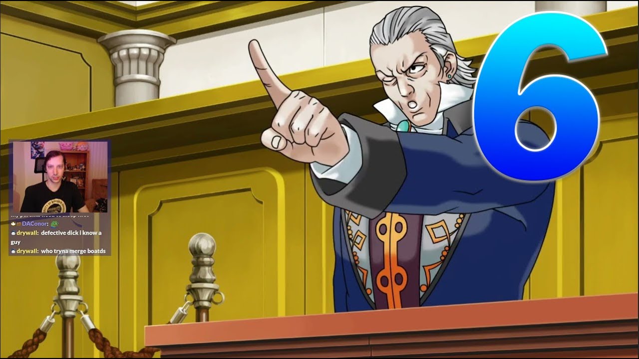 Joey Plays Ace Attorney: Part 6 - YouTube
