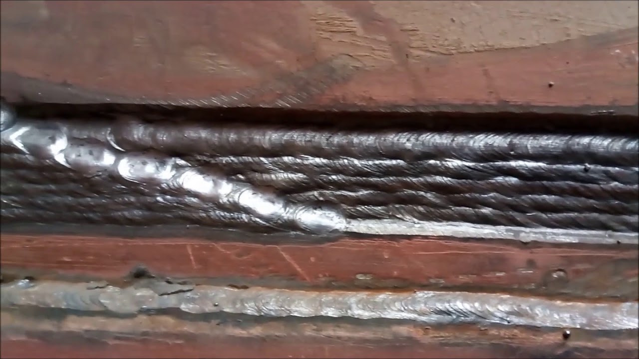 7018 2G stick welding Horizontal Multiple Fill Pass !!! - YouTube