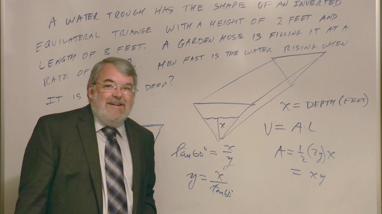 Related Rates (2 More Examples) - YouTube