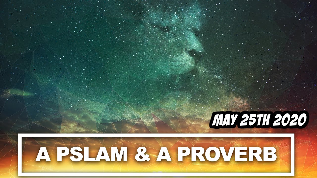 Inspiration from Scripture - A Psalm and a Proverb - Psalm 2:1-12 - YouTube