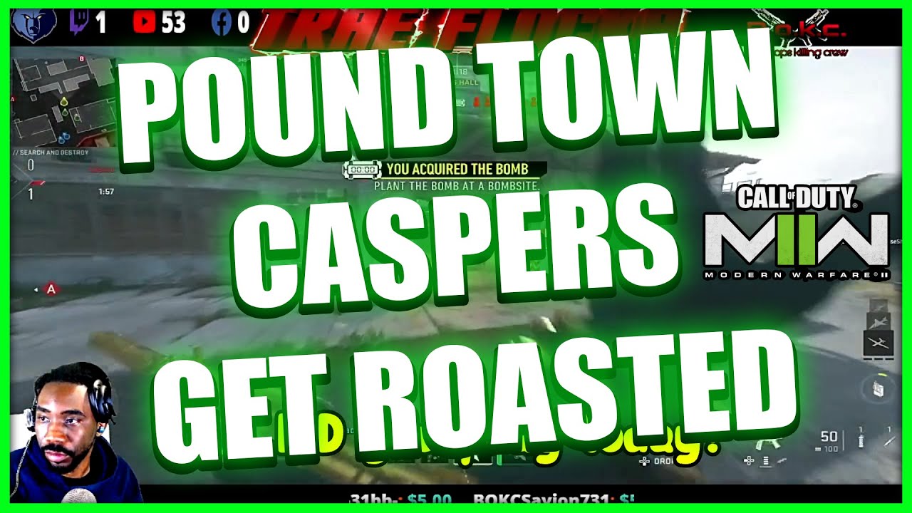 HILARIOUS ARGUMENTS! COD MODERN WARFARE II! FLOCKA VS THE POUND TOWN CASPERS! #BOKC #GOMFSFB ...