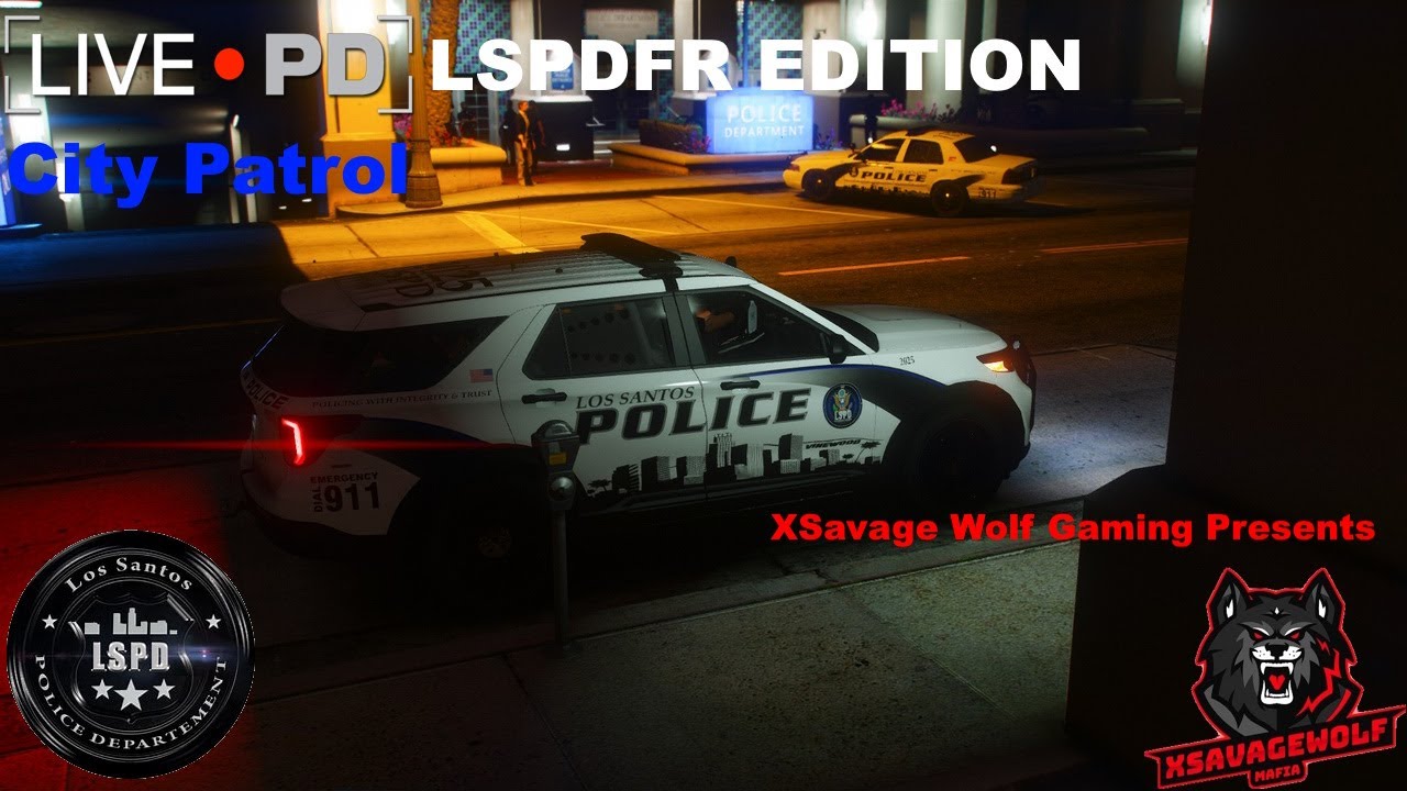LSPDFR Live PD Episode # 2 City Patrol | GTA5 | LSPDFR - YouTube