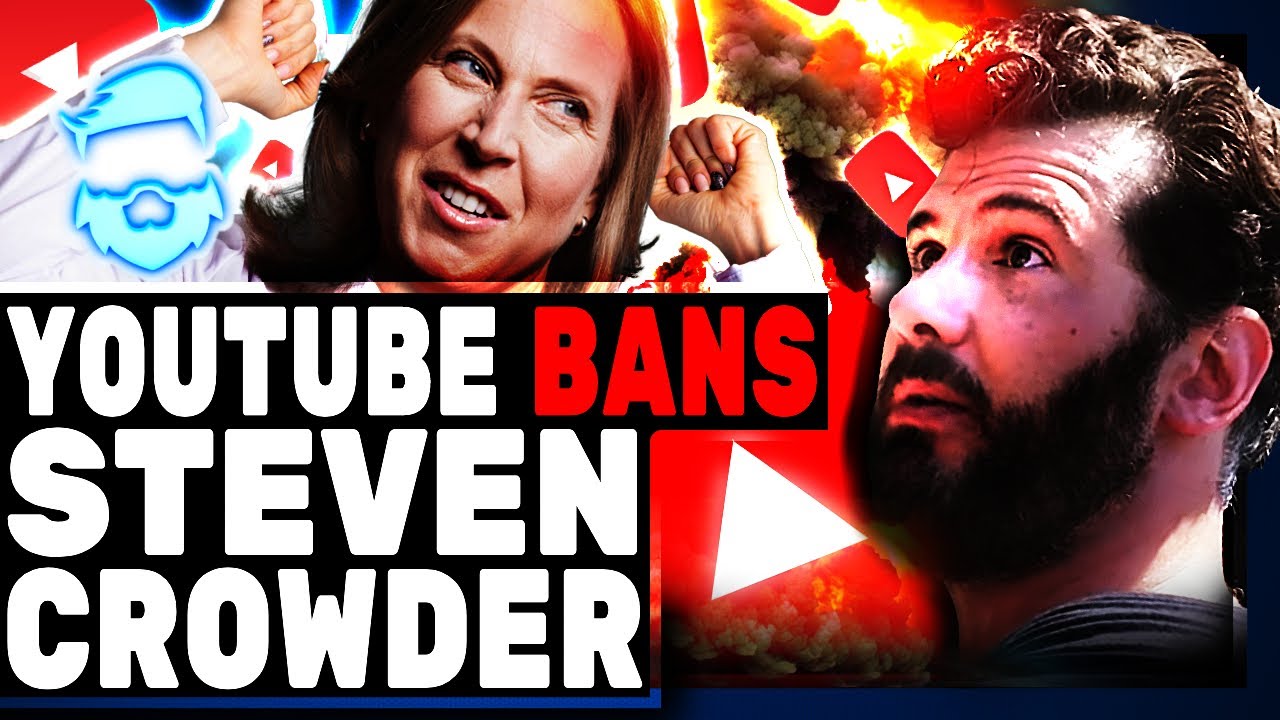 Steven Crowder BANNED By Youtube In Direct ATTACK At Louder With ...