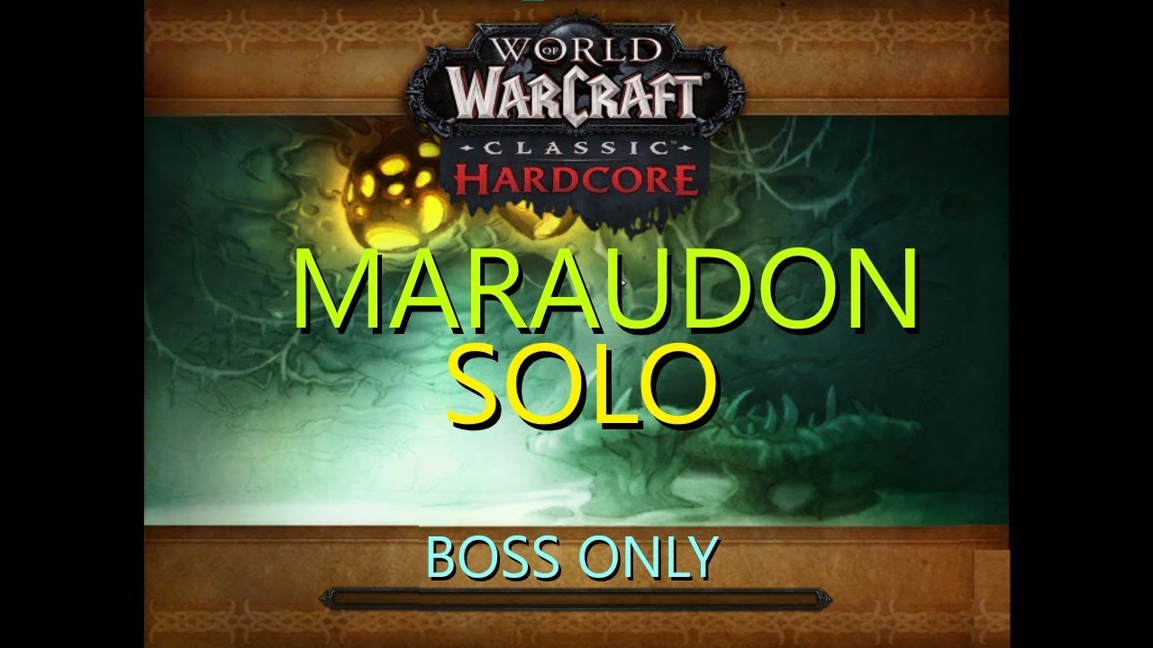 [BOSS VIDEO] Journey's End. Maraudon vs Lvl 54 Hunter SOLO - YouTube