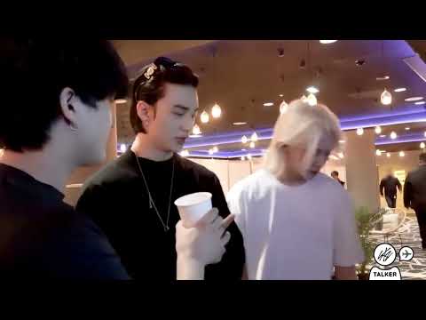 hyunbinbok sharing one juice #skz  #straykids