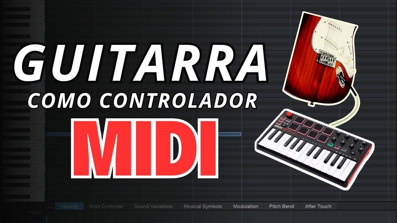 GUITARRA como controlador MIDI. ¿Qué? - YouTube