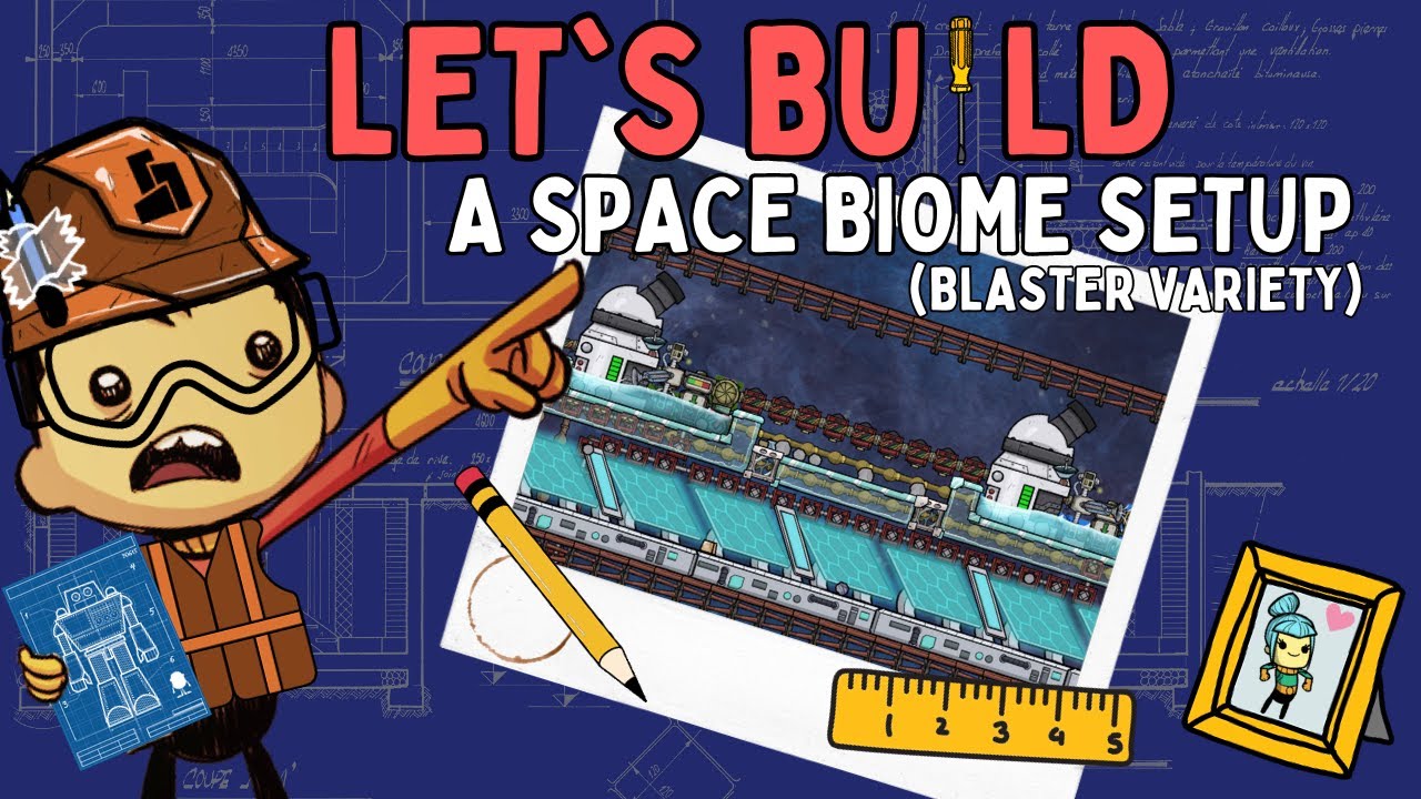 How to build in the Space Biome (Base Game) - YouTube