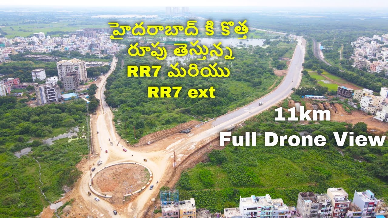 Start to end complete drone view of RR7 and RR7 extension | #rr7 | # ...