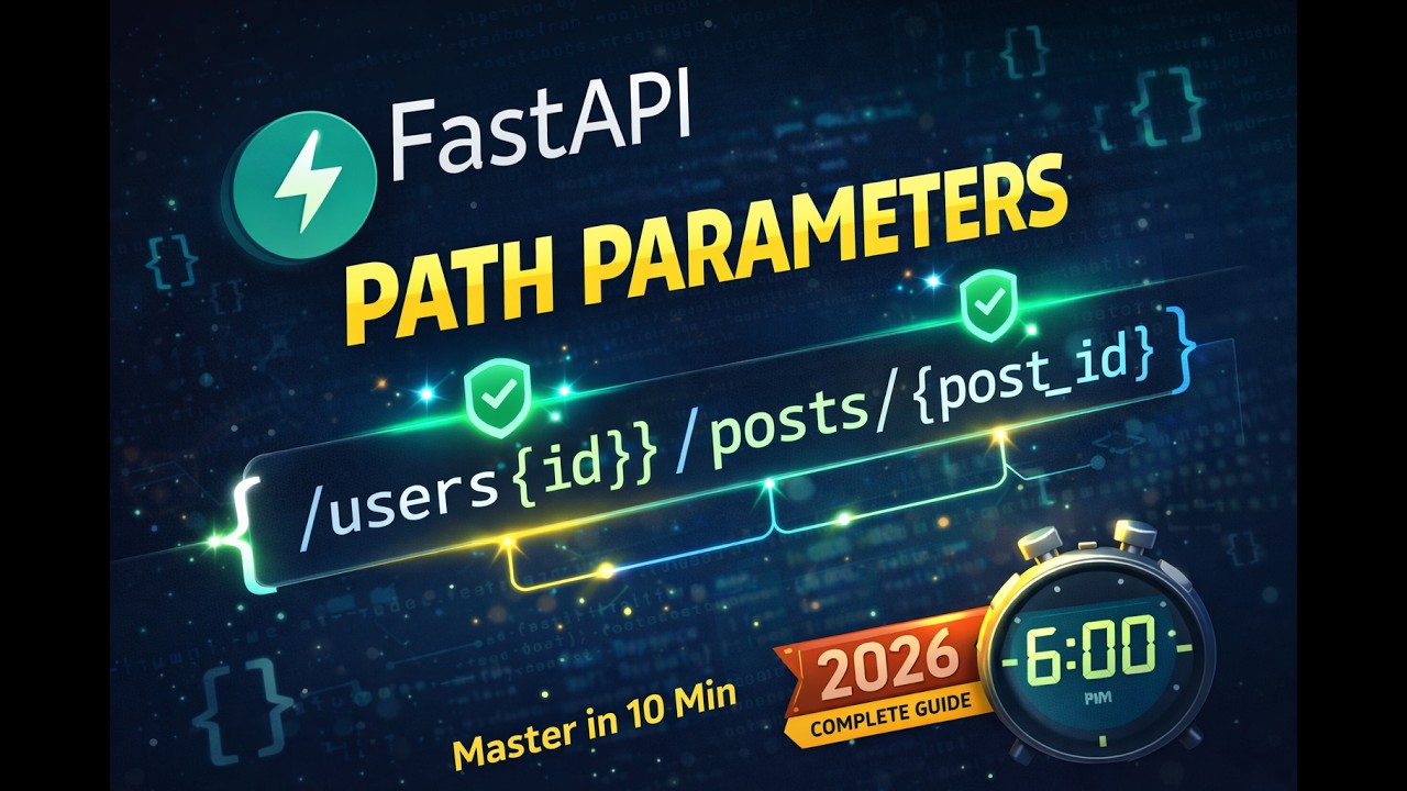FastAPI Query & Path Parameters Explained – Dynamic APIs in Minutes ...