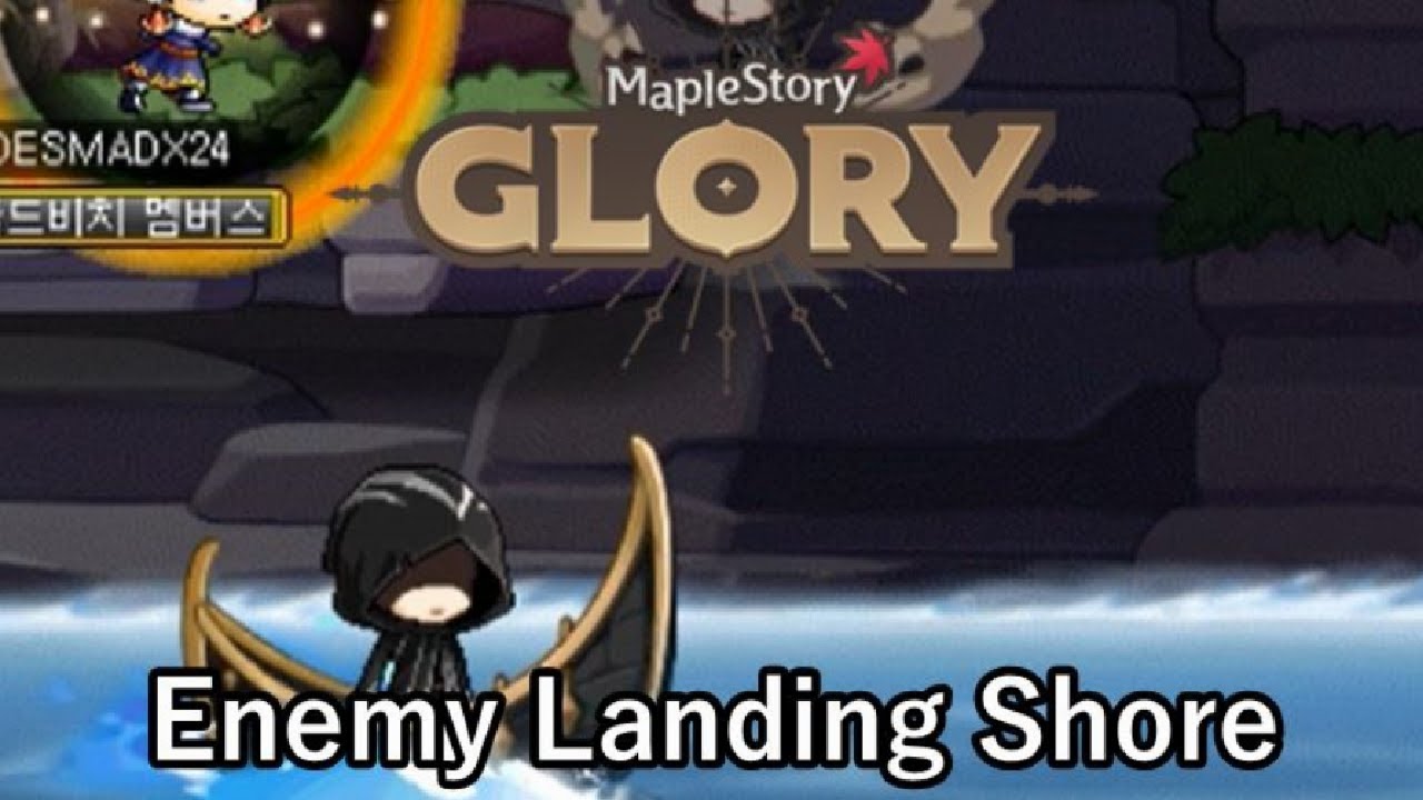 MapleStory GLORY Coastal Cliff Battle: Enemy Landing Shore - YouTube