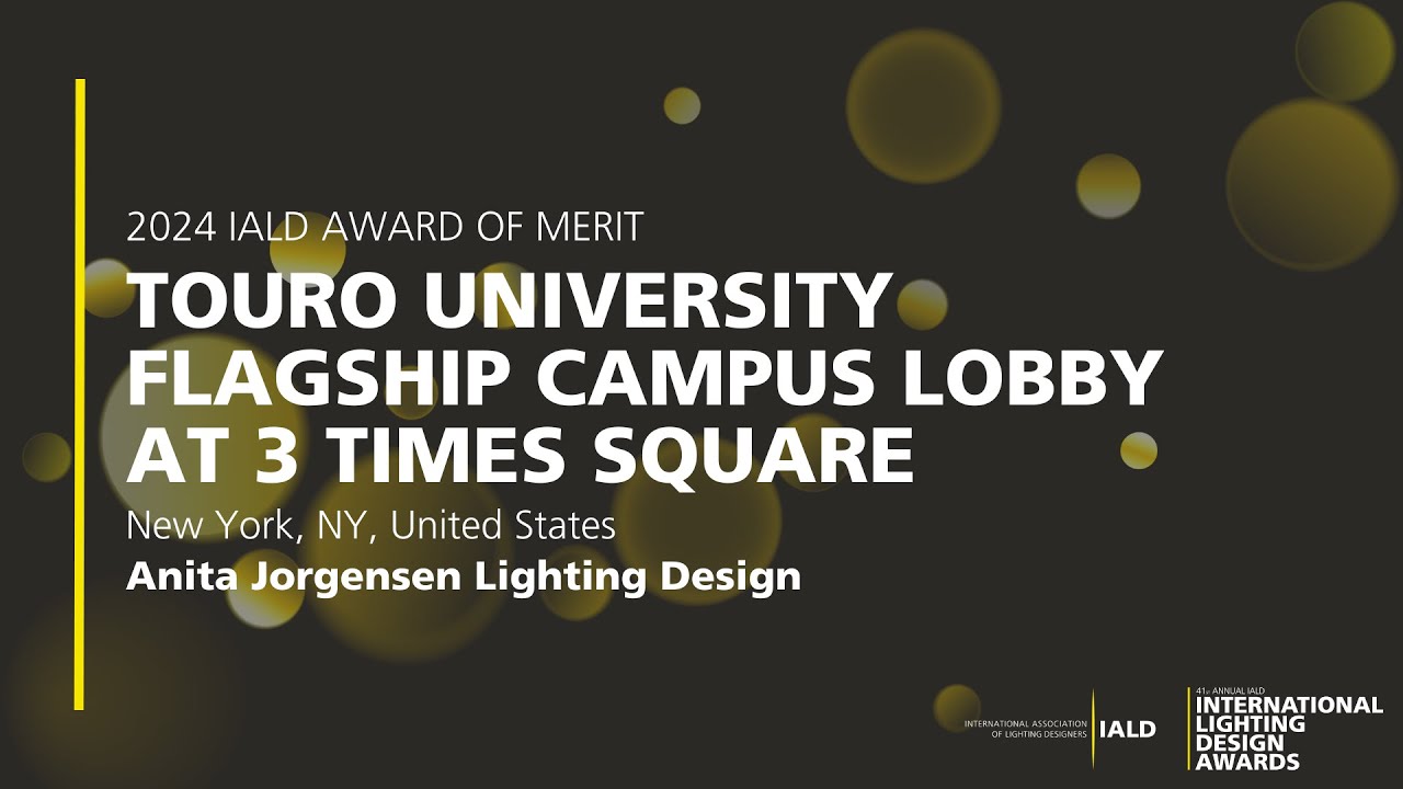 Touro University Flagship Campus at 3 Times Square - 2024 IALD Award of Merit - YouTube