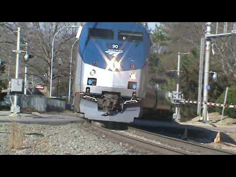 Amtrak PO80 departing Cary, NC!! (2/12/22) - YouTube