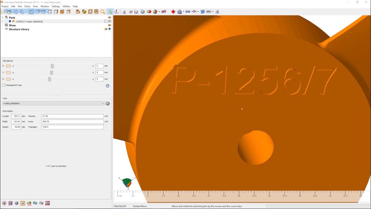 Netfabb Tutorial Part 5: Labeling - YouTube