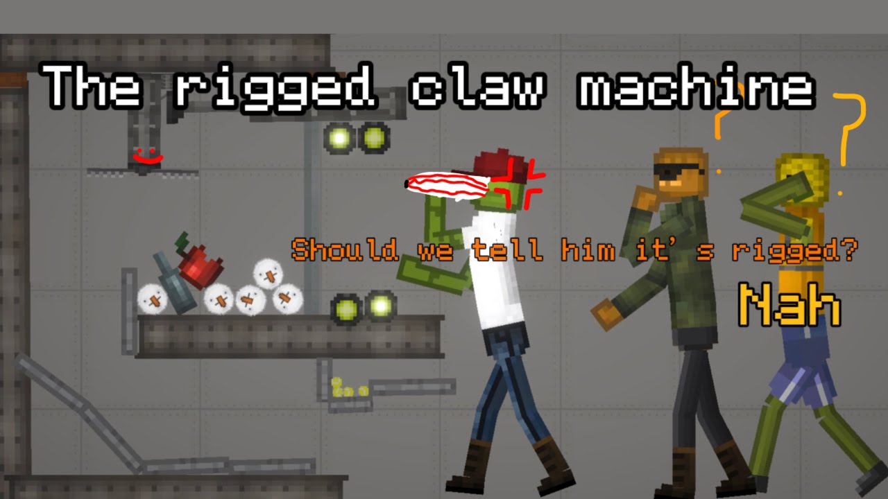 The rigged claw machine (skit) - YouTube