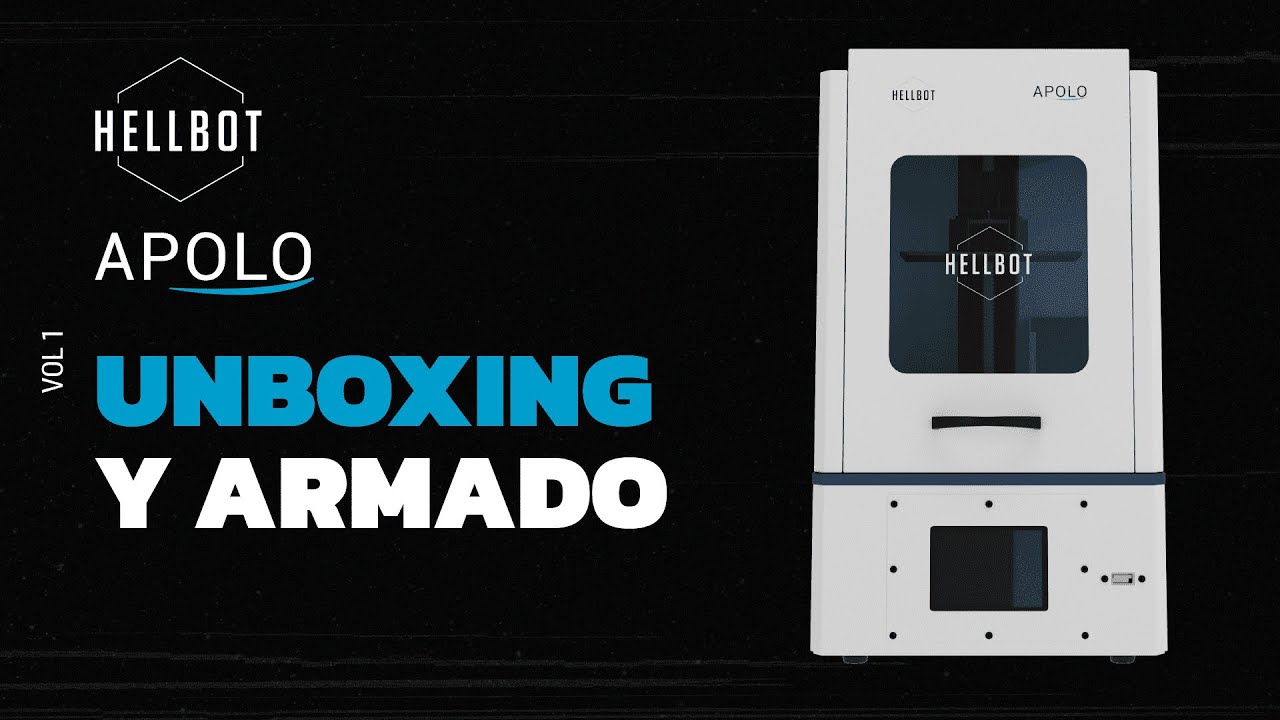 Hellbot Apolo - Unboxing y armado de impresora 3D. - YouTube