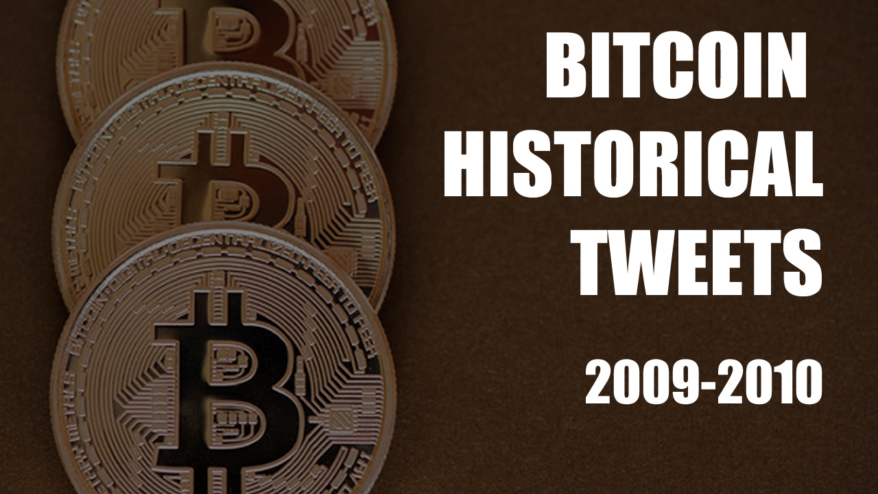 @inthepixels - Bitcoin Historical Tweets 2009-2010 - YouTube