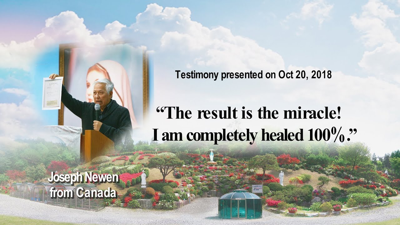 “He could die anytime, but was finally healed 100%.” - YouTube