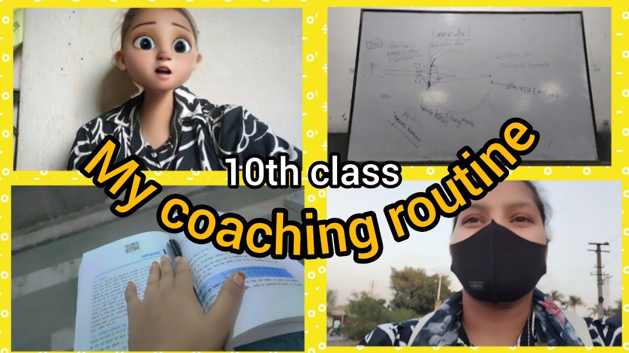 my coaching routine | and 10th class | Fatima vlog ️ - YouTube