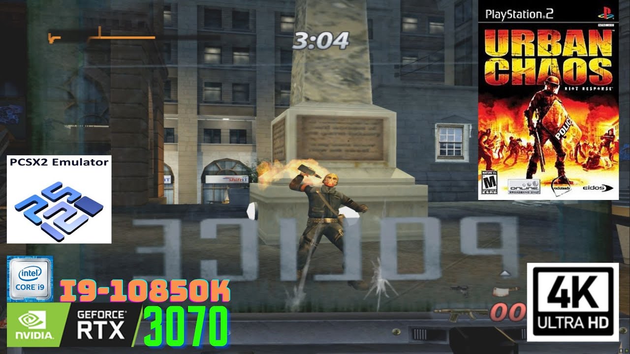 Urban Chaos Riot Response - 4K60 - PS2 - PCSX2 - YouTube