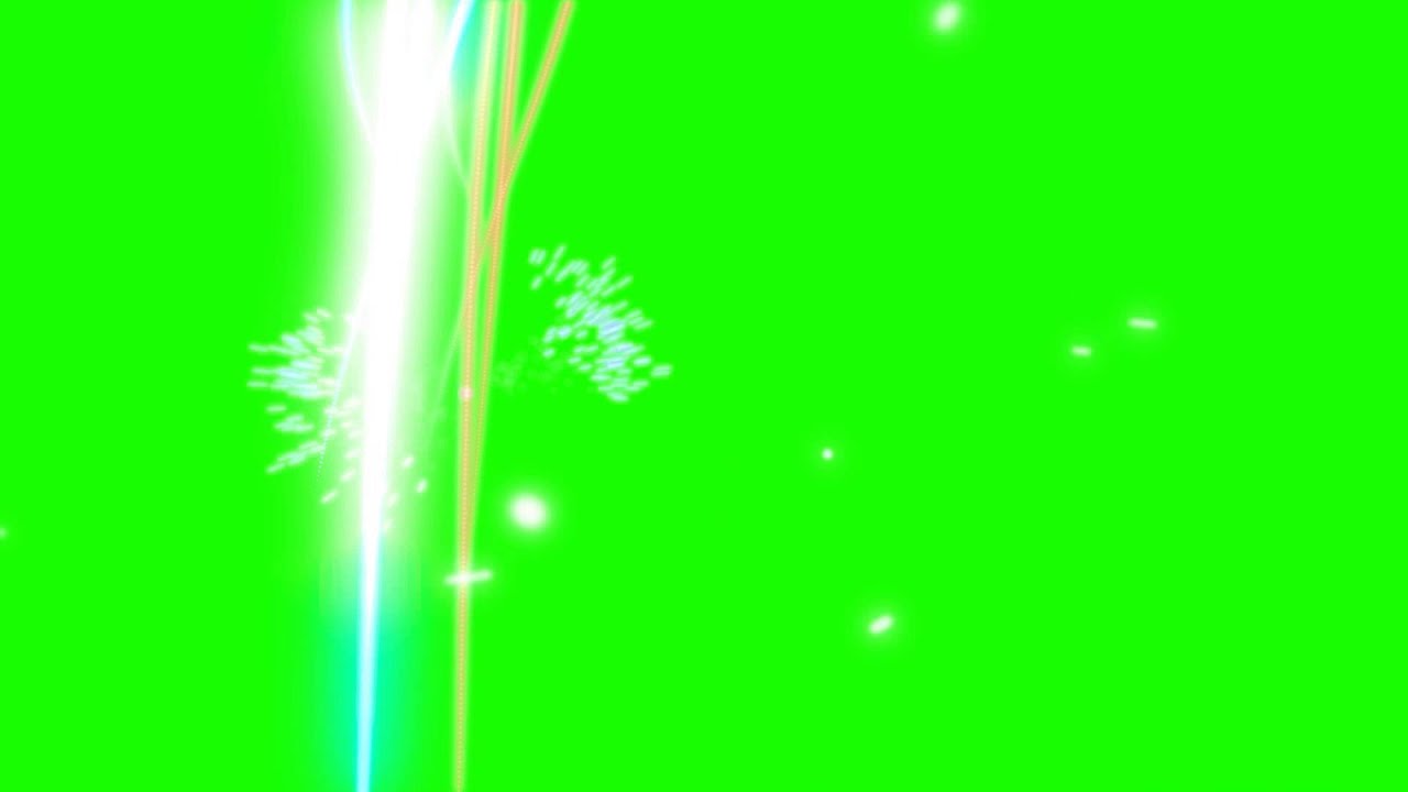 visual particular effect 02 in green screen free stock footage - YouTube