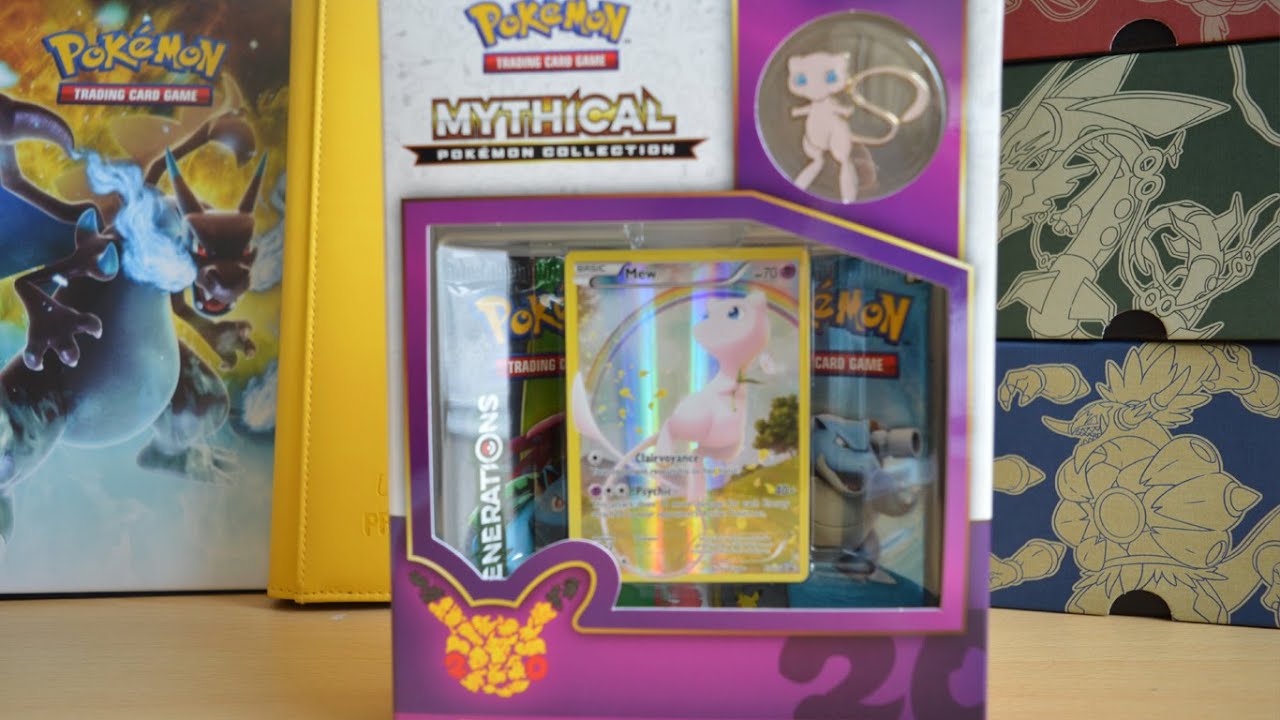 Mythical Collection Mew |Pokemon Generations TCG Box Opening - YouTube