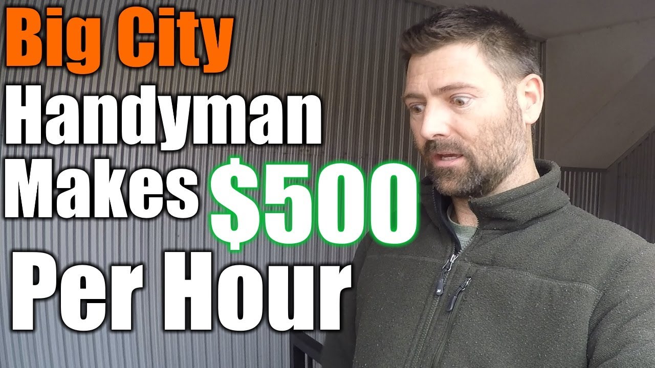 Big City Handyman makes $500 per hour | How he does It | THE HANDYMAN ...